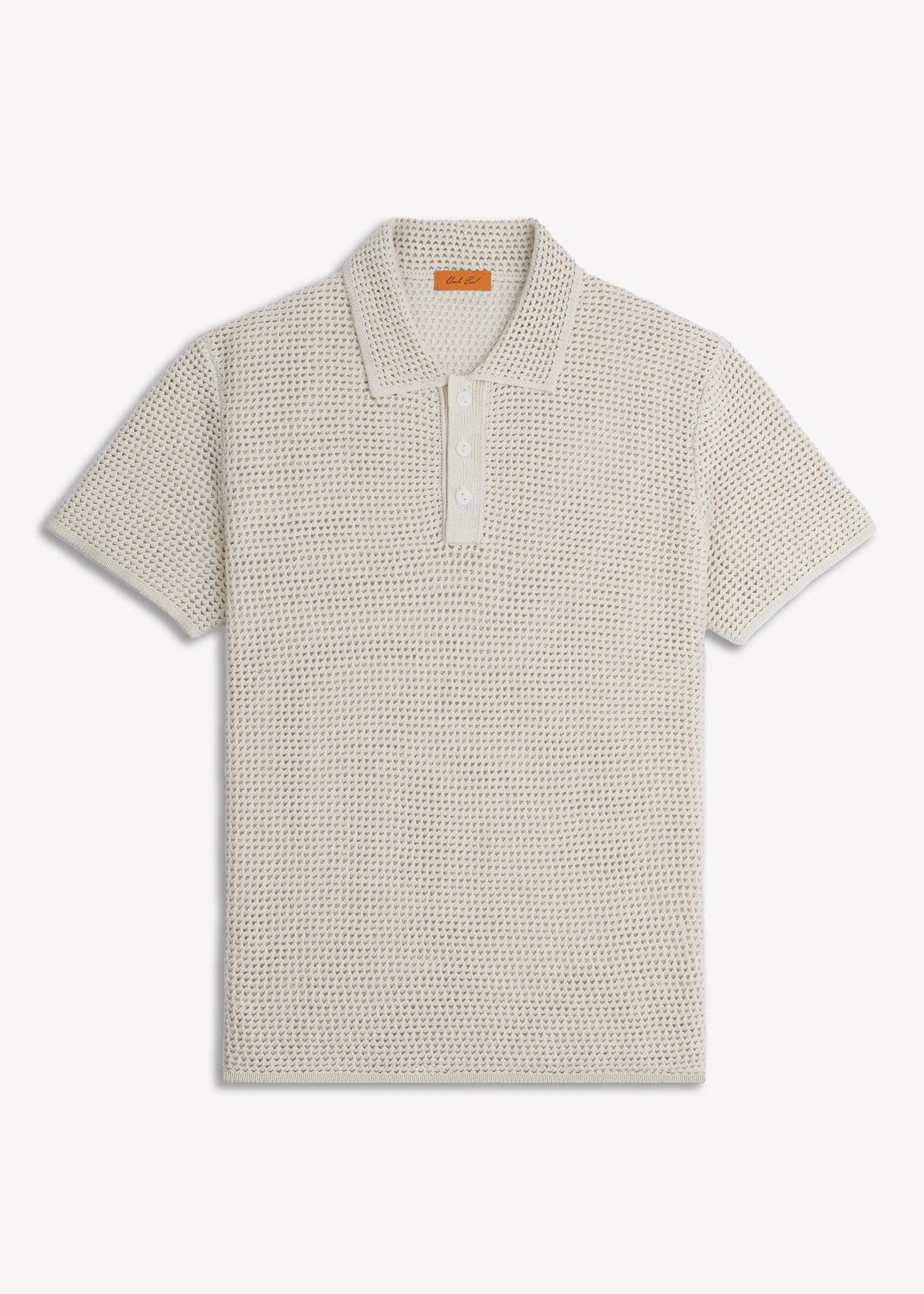 Crochet Stitch Polo - Natural – Uncle Purl